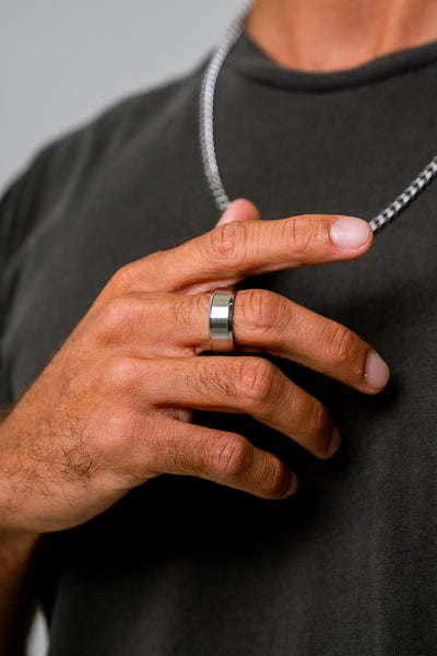 "ESSENTIEL" RING - WHITE GOLD – Masión | Men's Premium Jewelry | Chains ...